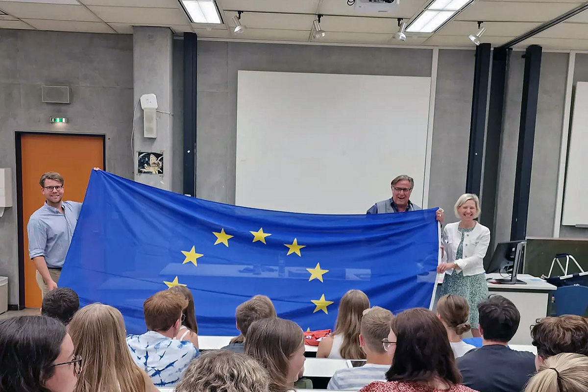 Besuch im Apian-Gymnasium in Ingolstadt – Dr. Angelika Niebler